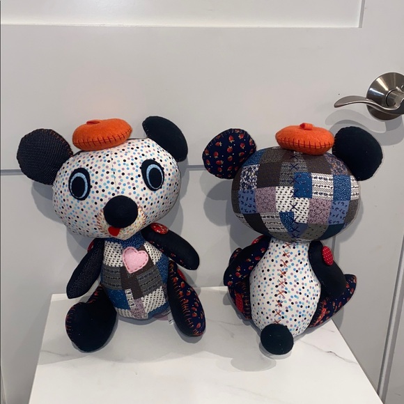 Toys | Nwt Panda Patchwork Plushie Large Quantity 1 | Poshmark